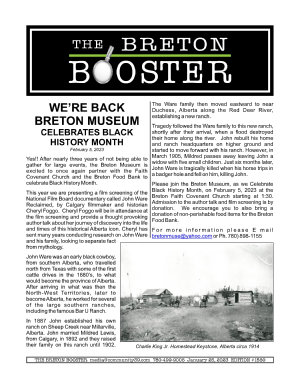 Breton Booster - Community 39 Enterprises