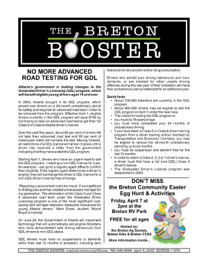 Breton Booster - Community 39 Enterprises