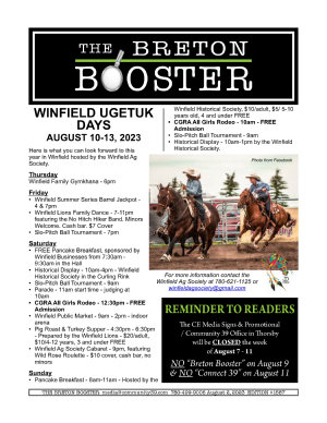 Breton Booster - Community 39 Enterprises