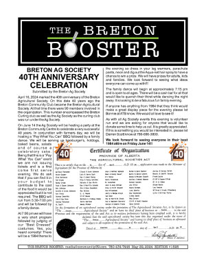 Breton Booster - Community 39 Enterprises