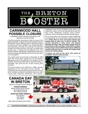 Breton Booster - Community 39 Enterprises